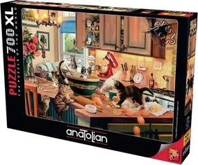 ANATOLIAN Puzzle Kočky v kuchyni XL / 700 dílků / od 12 let