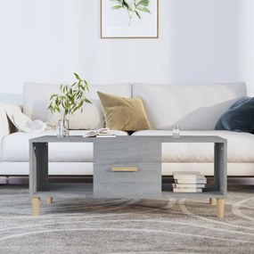 vidaXL Konferenční stolek 102 x 50 x 40 cm kompozitní dřevo [812690] Barva: šedá sonoma