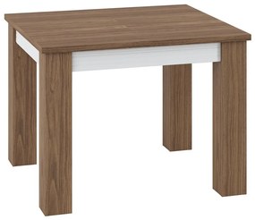 Casarredo - Komfort nábytek Rozkládací jídelní stůl NATANS ořech/bílá lesk