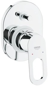 Grohe BauLoop sprchová a vanová baterie včetně podomítkového tělesa chrom 29041000 G29041000