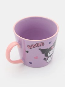 Sinsay - Keramický hrnek s potiskem Kuromi - vícebarevná