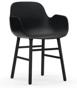 Form Armchair Black Oak černá Normann Copenhagen