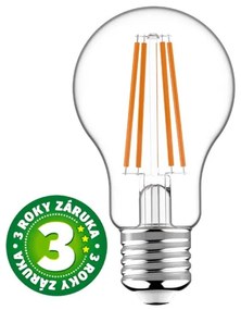 Prémiová retro LED žárovka E27 7W 806lm denní, filament, ekv. 60W, 3 roky