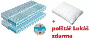 Dřevočal  Dita 200 x 100 x 19 cm potah Medicott