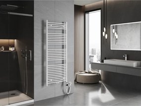 Mexen Ares, elektrické topné těleso 1500x600 mm + topná tyč 900 W, bílá, W102-1500-600-6900-20