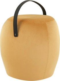 Taburet Barrel Plus B, čalouněný s ozdobným pruhem - expres