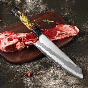 Kuchyňský Kiritsuke nůž Gyuto 8" XITUO 7 vrstev kompozitní oceli