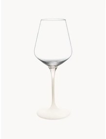 Křišťálové sklenice na bílé víno Manufacture Rock, 4 ks