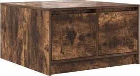 Konferenční stolek se zásuvkami Uzený dub 70,5x70x40 cm 3328412