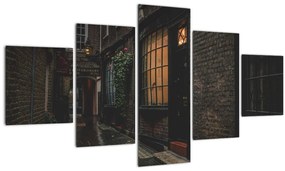 Obraz - Londýnská ulice (125x70 cm)