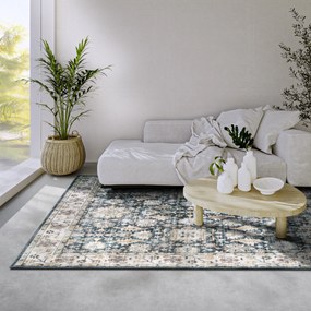 ELLE Decoration, Kusový koberec Imagination New 106044 Blue/Cream z kolekce Elle, 200x290, modrá, ložnice
