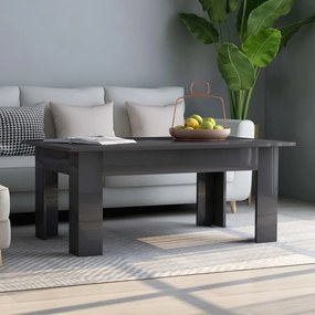 vidaXL Konferenční stolek 100 x 60 x 42 cm dřevotříska [801181] Barva: Černá