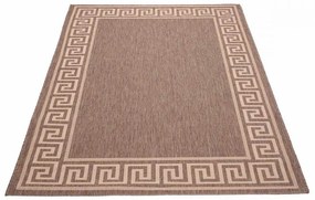 Kusový koberec Axent hnědý 120x170cm