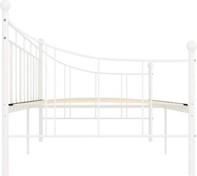 Rám denní postele bílý kov 90 x 200 cm 284668