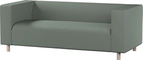 Potah na pohovku IKEA Klippan 2-místná barva zelená látka pletený vzor