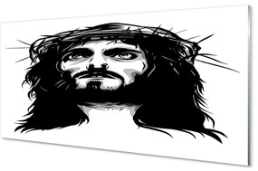 akrylový obraz Ilustrace Ježíše 140x70 cm