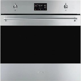 Smeg Vestavná trouba Classic, 60 cm, objem 68 l, SOP6302S2PX, nerezová SOP6302S2PX