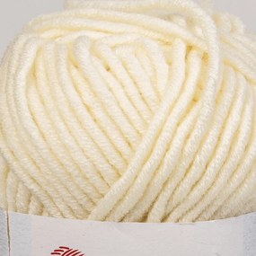 Pletací příze YarnArt MERINO BULKY 502 smetanová, 100g/100m