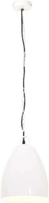 Industriální závěsné svítidlo 25 W bílé kulaté 32 cm E27 320562