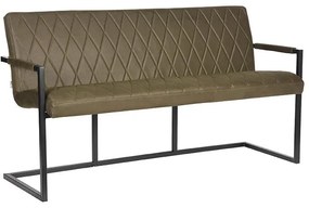 LABEL51 jídelní lavice DENMARK zelená Color: Army green UK-30.296