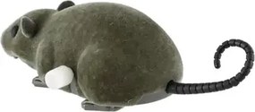 TEDDIES Myška na klíček / Myška / fliška / 12 cm / 2 barvy / 12 ks