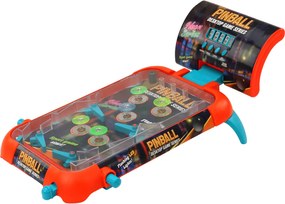 LEAN Toys Postřehová hra Pinball – LED světla, zvuky, tabulka skóre