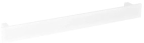 Bílý hliníkový držák na osušky Sapho Patron, šířka 60 cm
