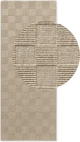 Villeroy & Boch, Běhoun Villeroy & Boch Scala 106266 Grey Beige, 80x200, béžová, ložnice