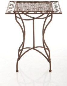 Kovový stůl GS19599 - Hnědá antik