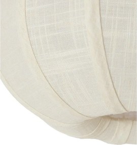 Krémové stropní svítidlo s textilním stínidlem ø 30 cm Zosia – Light &amp; Living