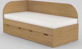 Dřevona - Elitte Dětská postel REA GARY 90x200 s úložným prostorem, levá, BUK