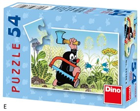 Dino Papírové puzzle Krteček 54 dílků