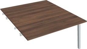 Hobis Kancelářský stůl k řetězení Hobis USDA 1400R, deskaakát, bílá RAL 9016
