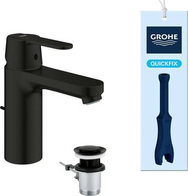 Grohe Get - Umyvadlová baterie s výpustí, matná černá 234542430