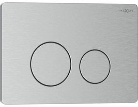 Mexen Tex 06 splachovací tlačítko nerezová ocel, inox - 6106-10