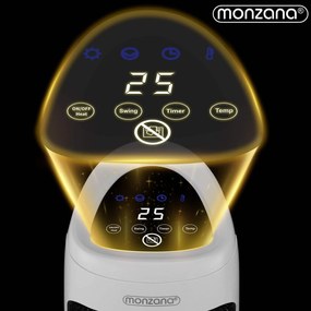 Monzana Ventilátorové keramické topidlo 2000 W, bílé 109520