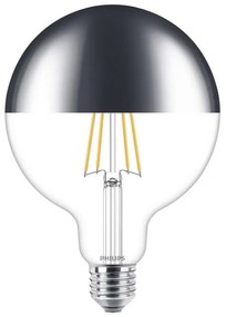 LED Stmívatelná žárovka se zrcadlovým vrchlíkem Philips G125 E27/7,2W/230V 2700K