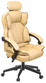 Ředitelská otočná židle LUX, ve více barvách, béžová