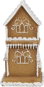 Svítící perníková chaloupka Gingerbread House - 8*8*15 cm