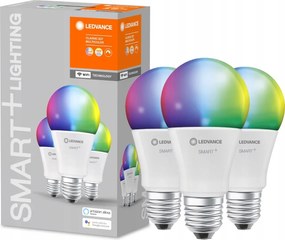 3x Led žárovka E27 A75 14W=100W 1521lm Rgb Smart+ WiFi stmívatelná Ledvance