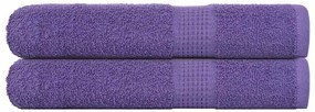 Ručníky FROGN 2 ks fialové 100x200 cm 360 g/m² 136890