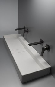 Deante Umyvadlo na desku Blur 120x40 cm - CQB AU2S, granit, alabastr