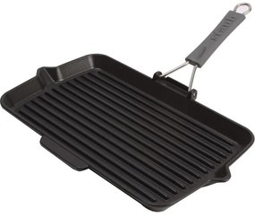 Staub Litinový gril 34x21cm černý