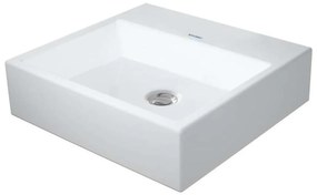 Duravit Vero Air - Umyvadlo 50x47 cm, bez přepadu, bez otvoru pro baterii, WonderGliss, bílá 23505000701