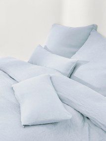 Lněný povlak na přikrývku se sepraným efektem Airy