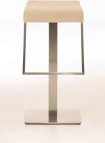 Barová židle Lameng látka E78 – krémová
