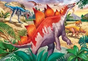 Ravensburger - Puzzle - Svět dinosaurů - 2x24 dílků / od 4 let