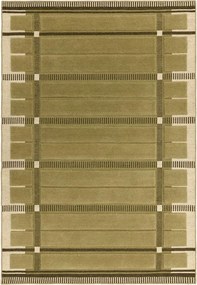 Zelený/béžový ručně tkaný vlněný koberec 160x230 cm – Asiatic Carpets
