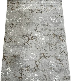 BE Koberec Pera 3305 BEIGE - béžový šedý obdélníkový Rozměr: 60x100 cm