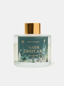Sinsay - Vánoční aroma difuzér s tyčinkami Warm Fireplace - zelená
